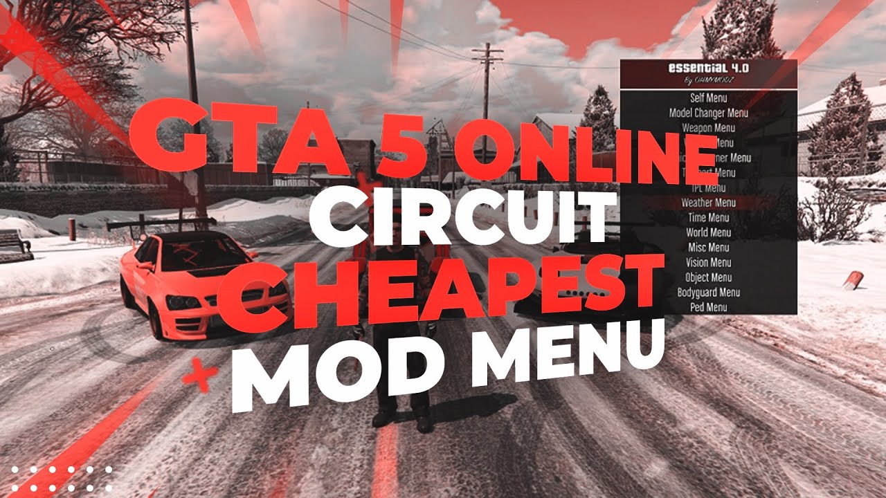 GTA 5 PC Cheapest Paid Online Circuit Mod Menu $7 ! - YouTube