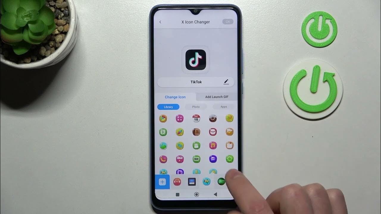 How to Change Icons Shape on XIAOMI Redmi 10C - X Icon Changer - YouTube