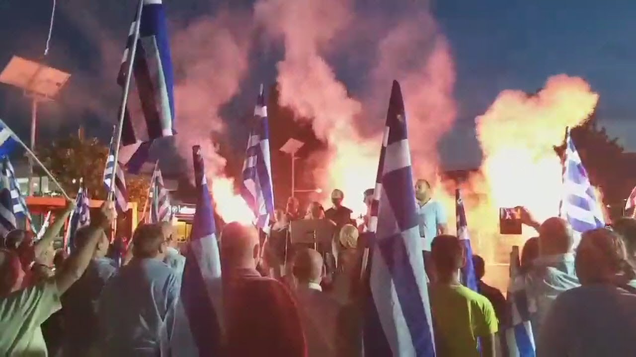 Εθνικός παλμός στην προεκλογική συγκέντρωση της Χρυσής Αυγής στην ...