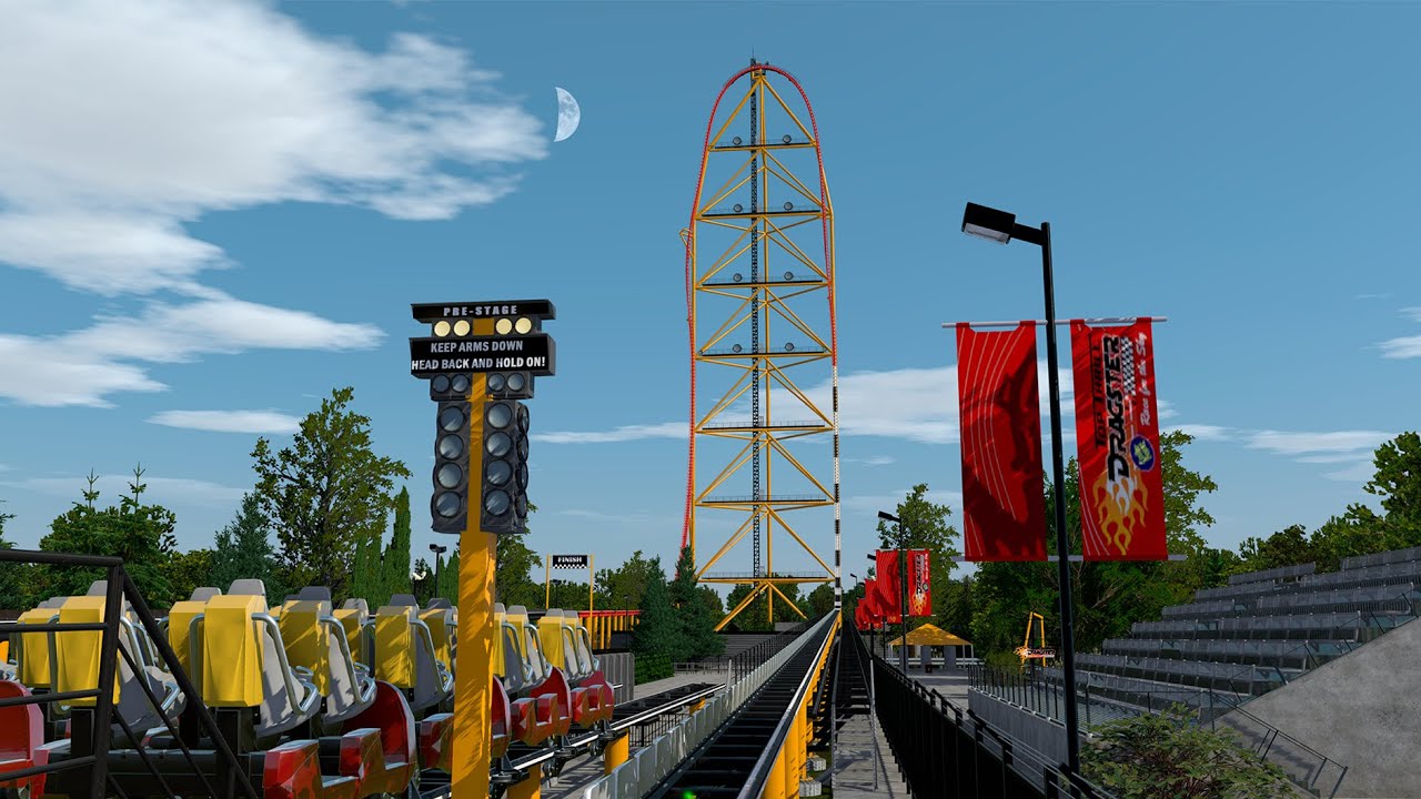 🚦 Top Thrill Dragster // RETRACK POV // 4K 🏁 - YouTube