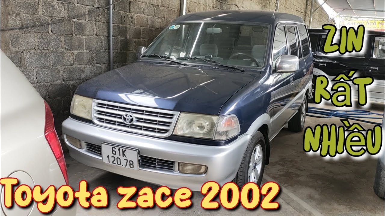 Toyota Zace 2002 số sàn 8 chỗ . Xe còn zjn nhiều | Ô-tô Thanh Xuân ...