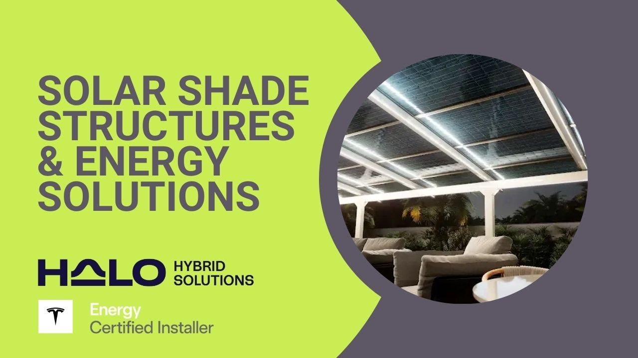 Solar Shade Structures and Energy Solutions - YouTube