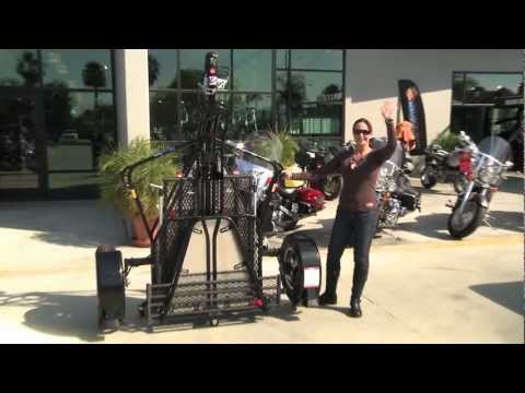 Kendon Single Ride-Up SRL Stand-Up™ Motorcycle Trailer