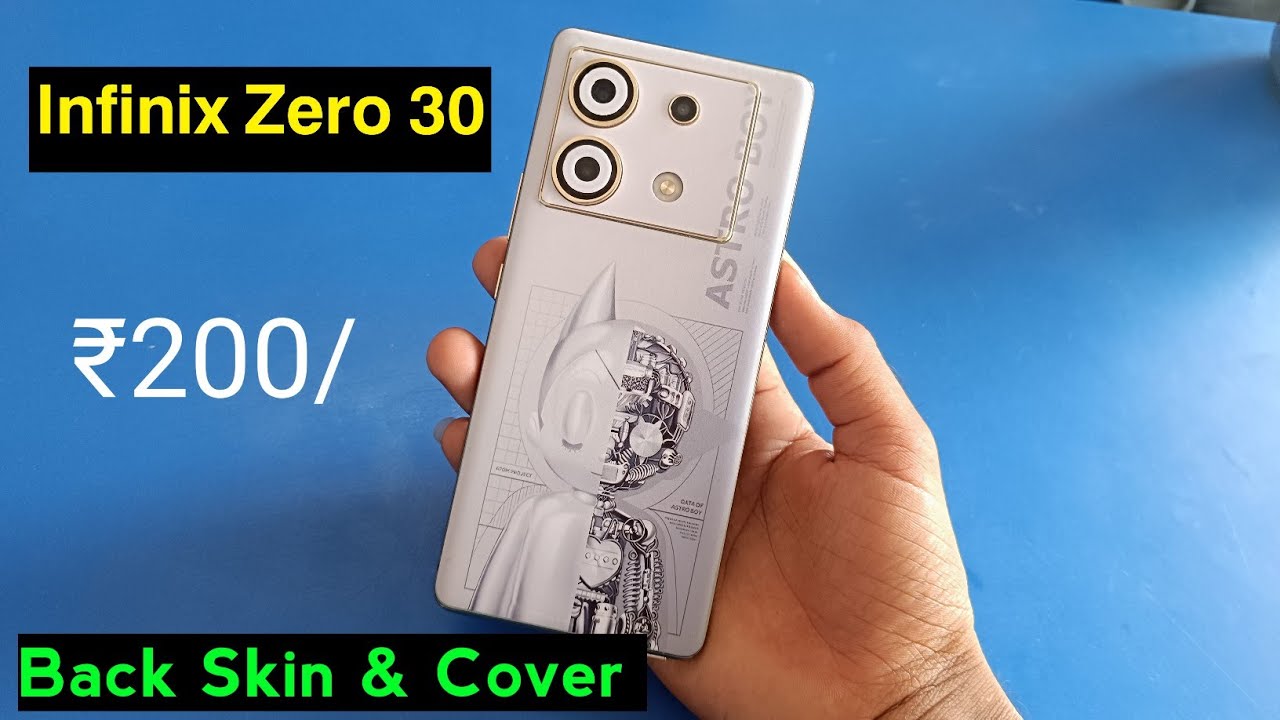 Infinix Zero 30 5G Back Cover, Back Skin & Tempered Glash | Infinix ...