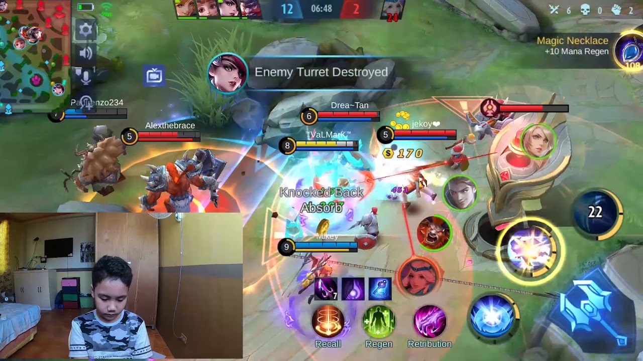 MOBILE LEGEND GAMEPLAY #3 - YouTube