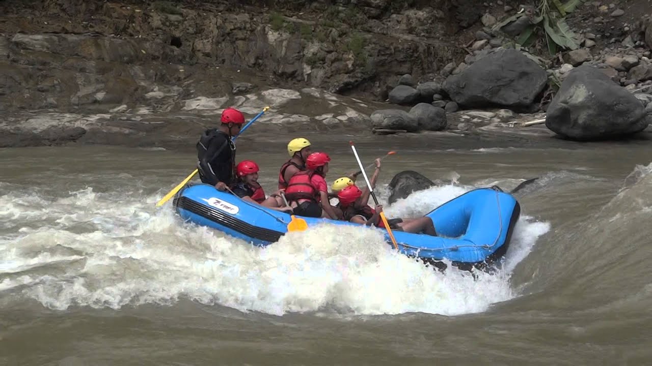 Water Rafting - the fall - YouTube
