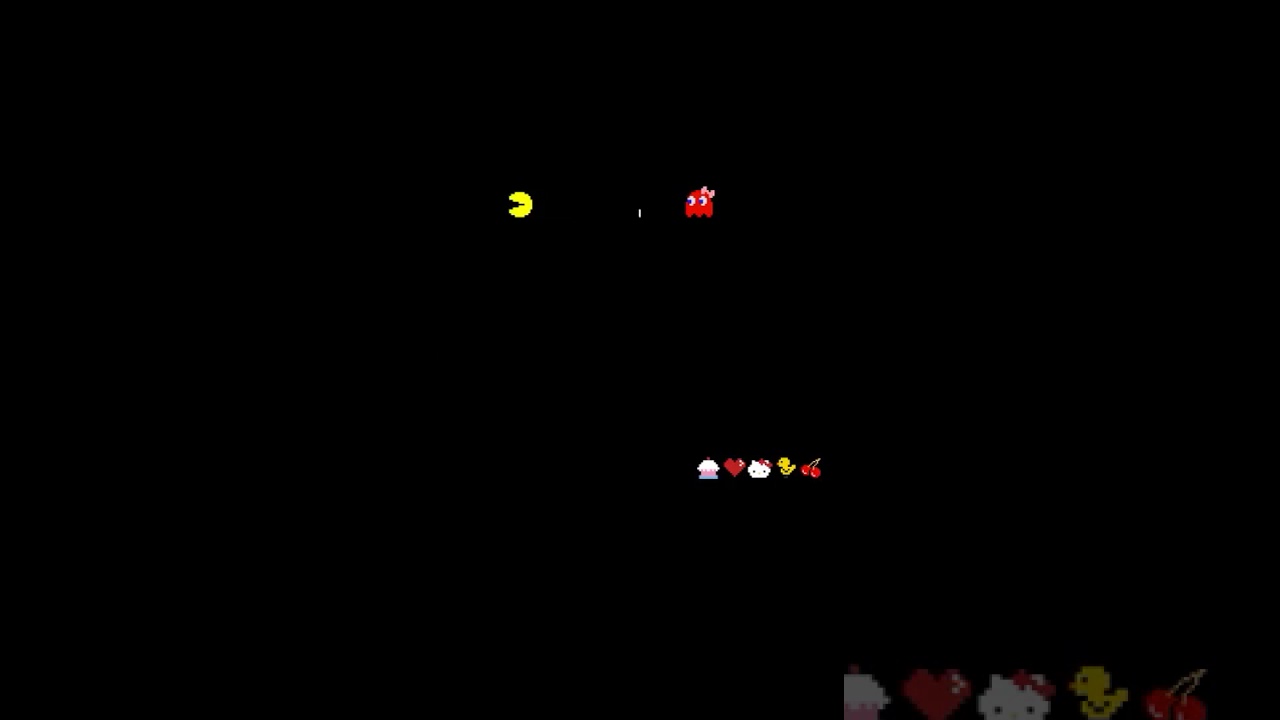 Pacman Intermission hello kitty 2 - YouTube
