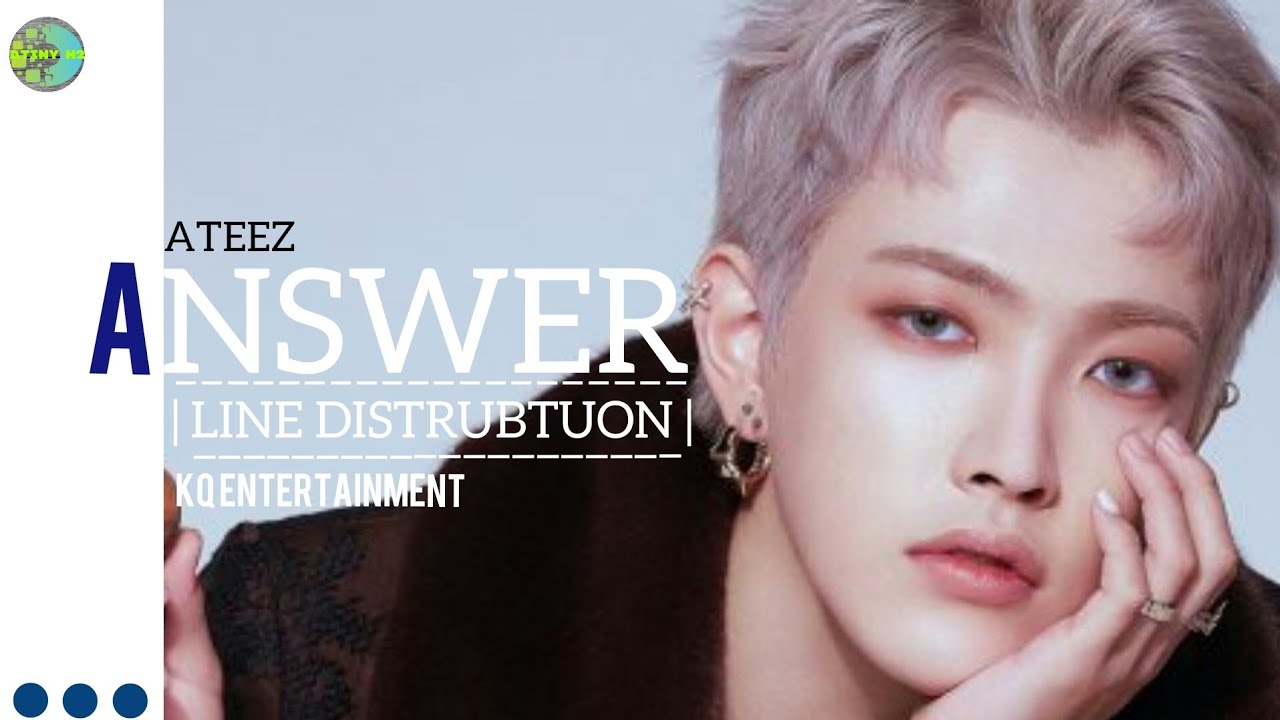 ATEEZ 'Answer' (Performance Preview) [LINE DISTRIBUTION] - YouTube