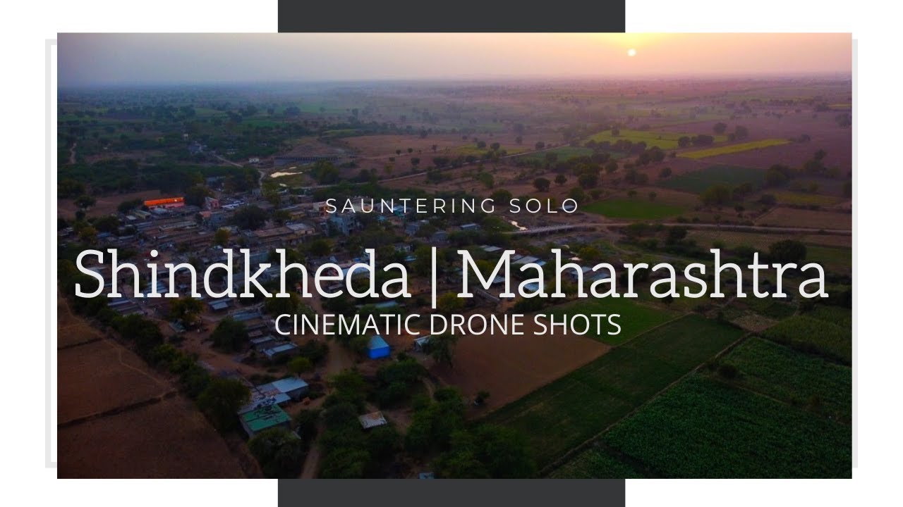 निरगुडी शिंदखेडा | Drone View | Village Tour | Nirgudi - Shindkheda ...