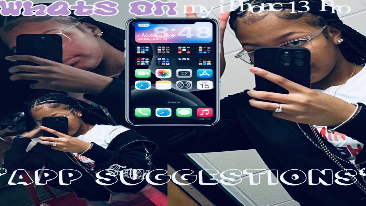 WHATS ON MY IPHONE 13 PRO|| app suggestions + iOS 18 - YouTube