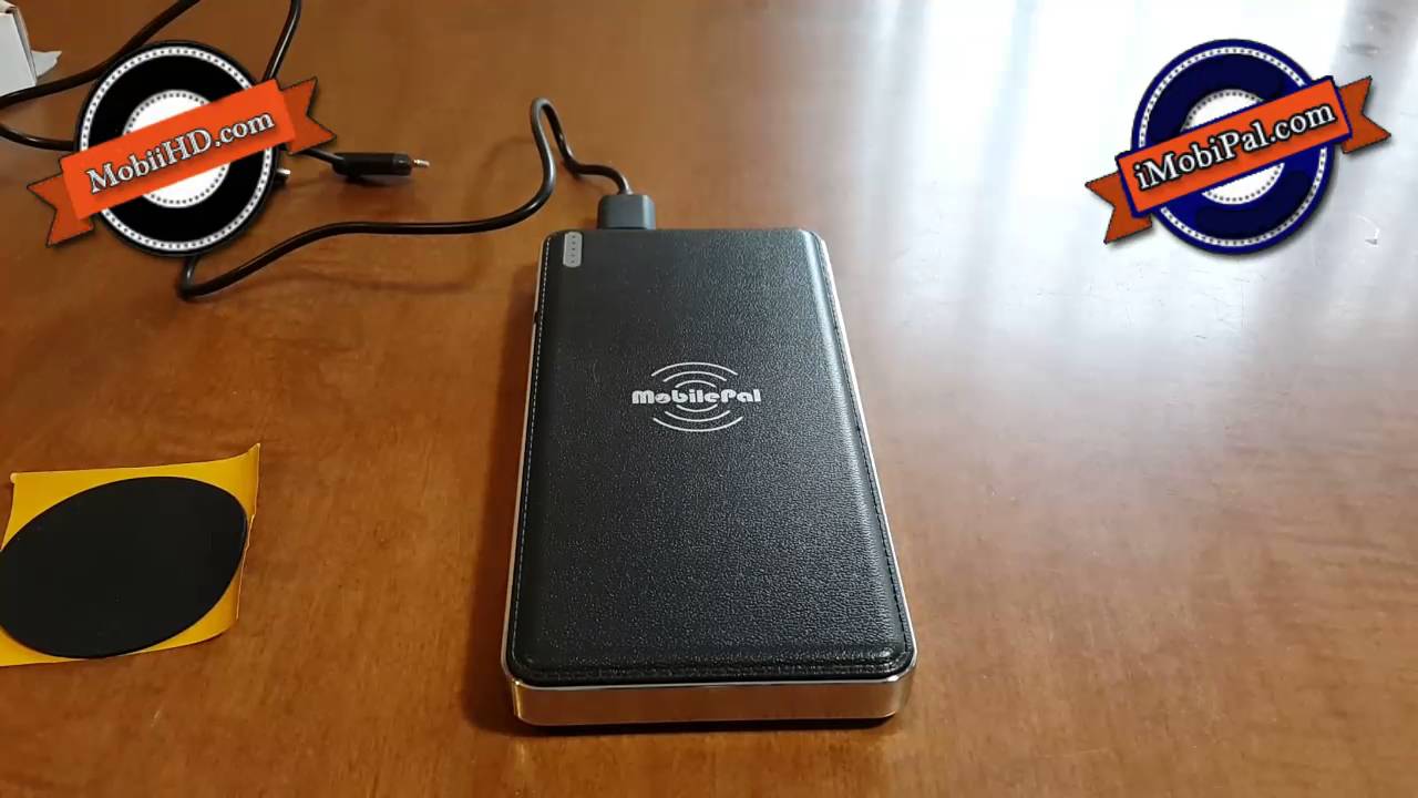 MobilePal Gen 2 Power Bank Qi Wireless - YouTube