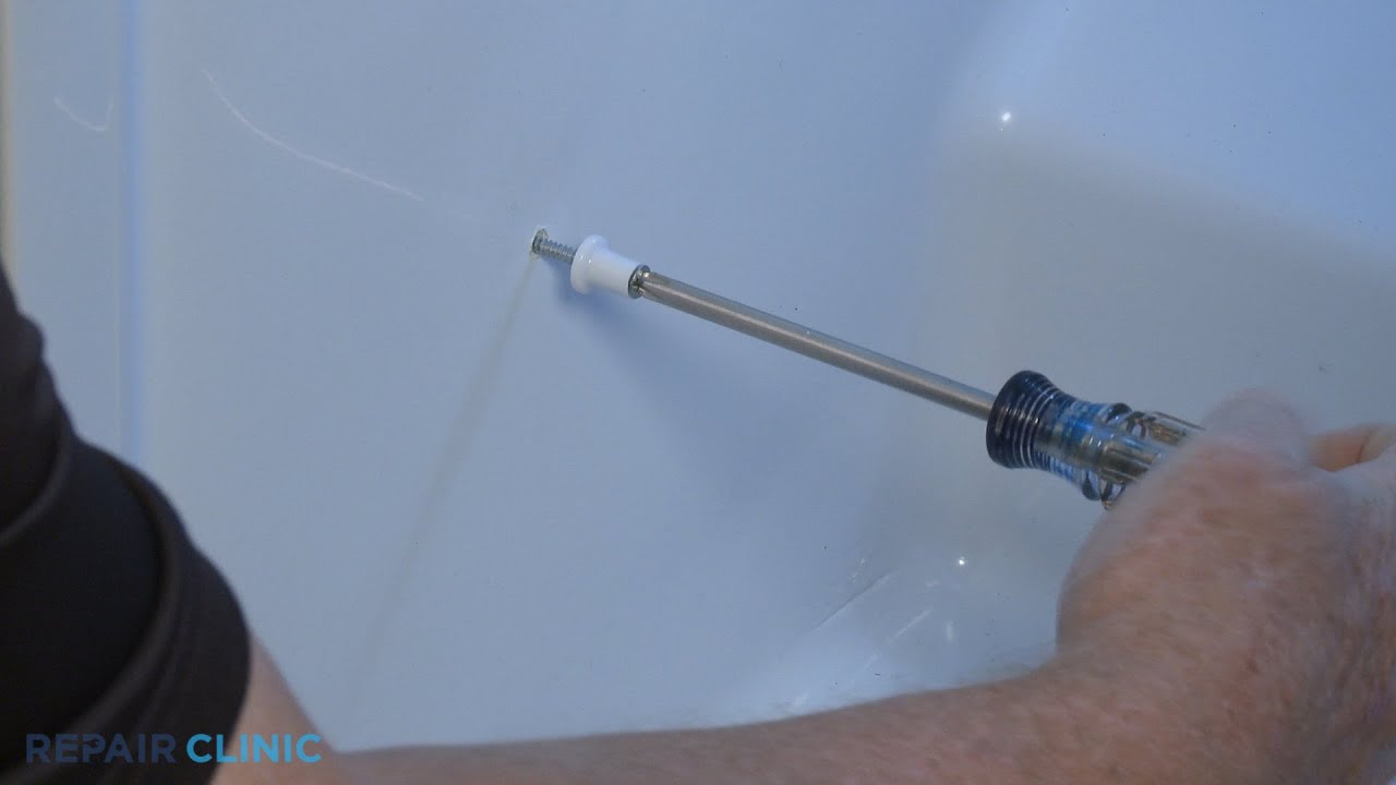 GE Refrigerator Support Post Replacement WR02X12187 - YouTube