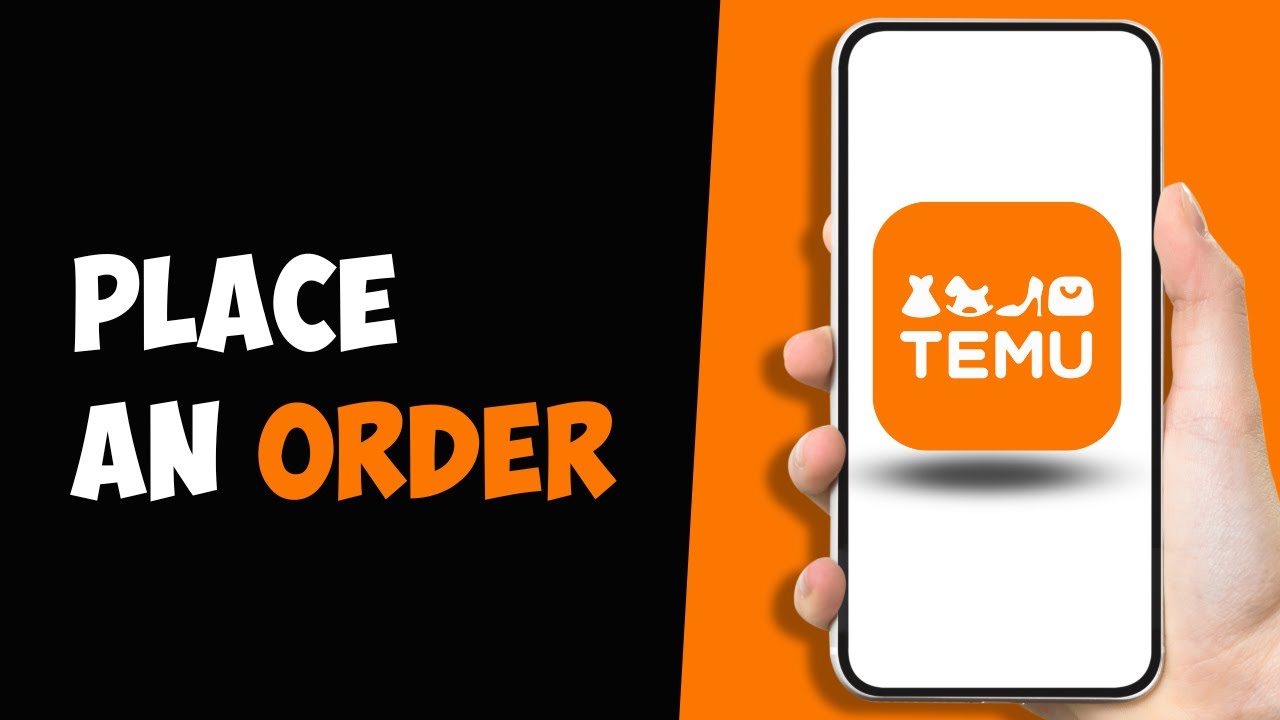 How To Place An Order On Temu | Buy From Temu App - YouTube