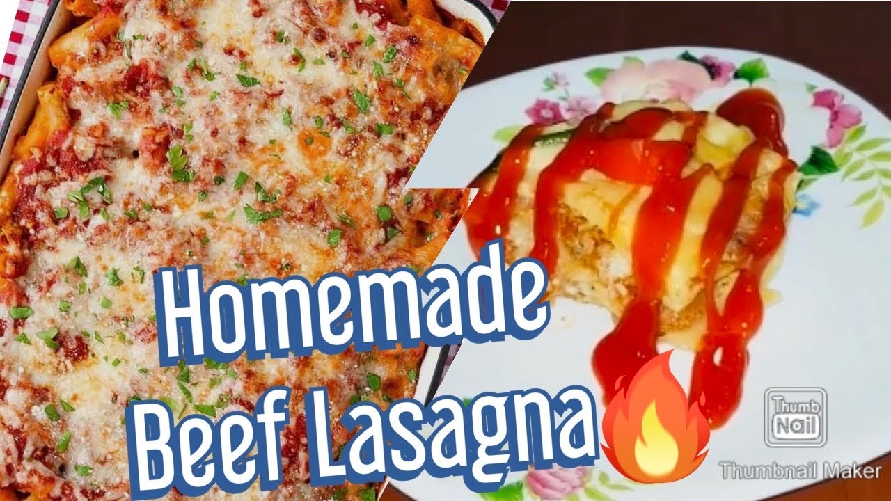 Beef Lasagna | Homemade lazania | Easy & Quick Recipe - YouTube