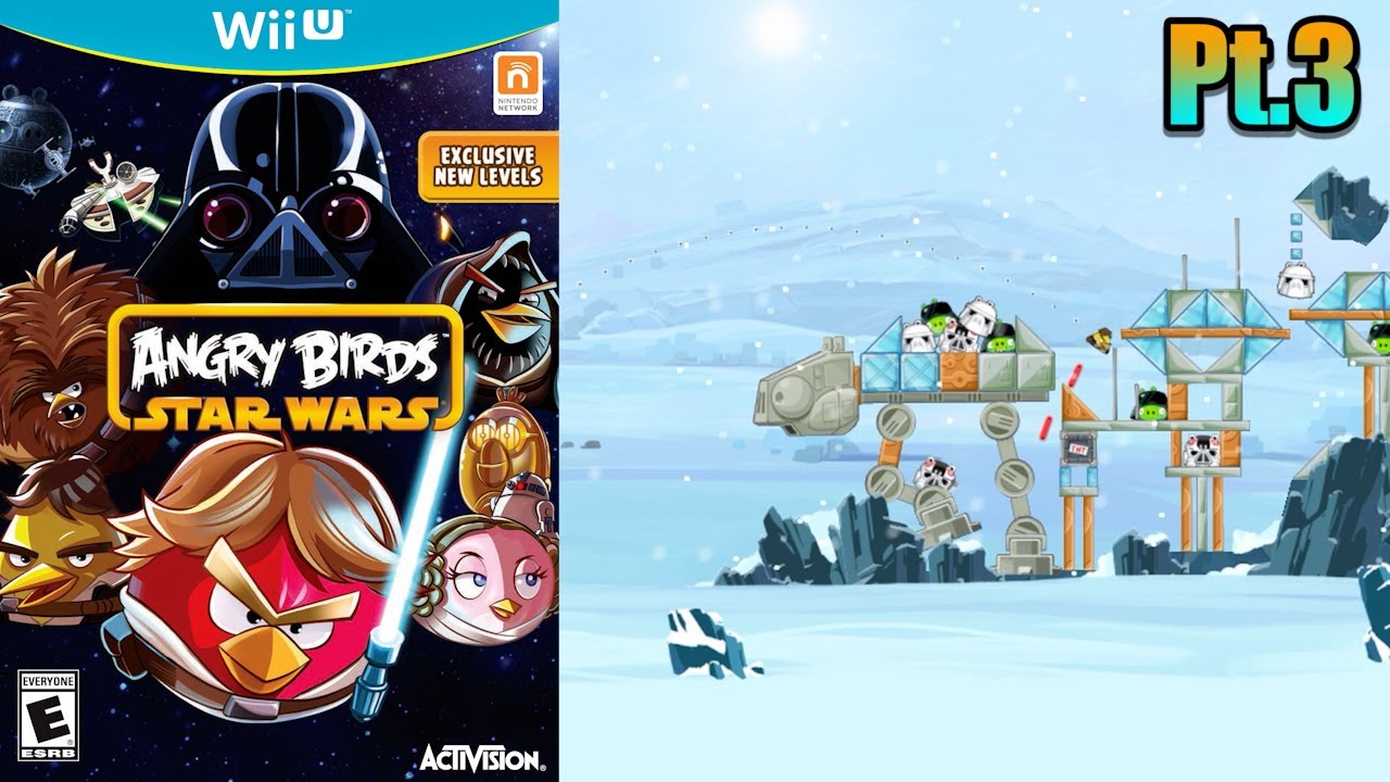 Angry Birds Star Wars (Hoth) [26] Wii u Longplay pt.3 - YouTube