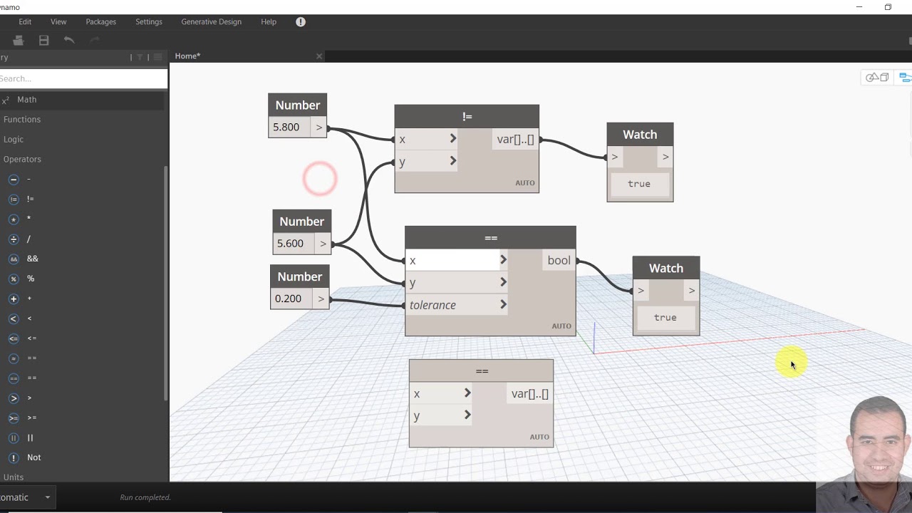 05- Math operators using dynamo - YouTube