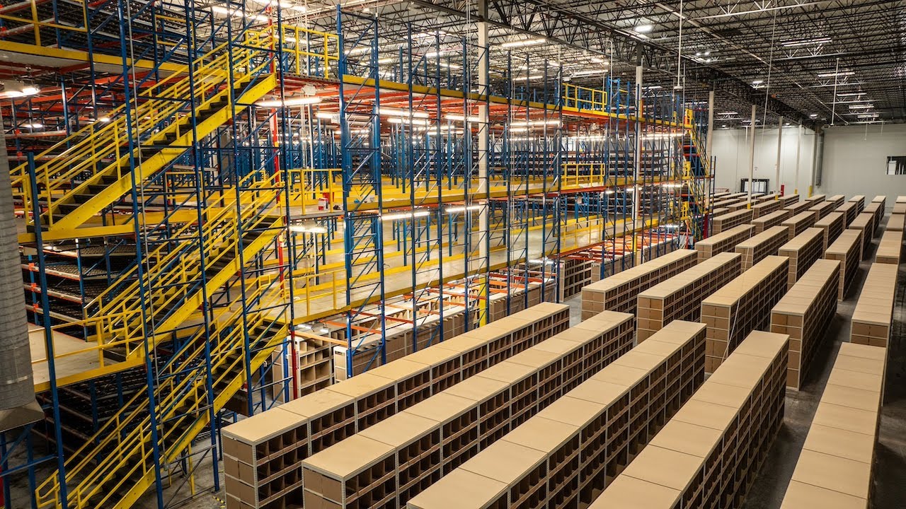 Optimizing Warehouse Space: Innovative Racking Solutions - YouTube