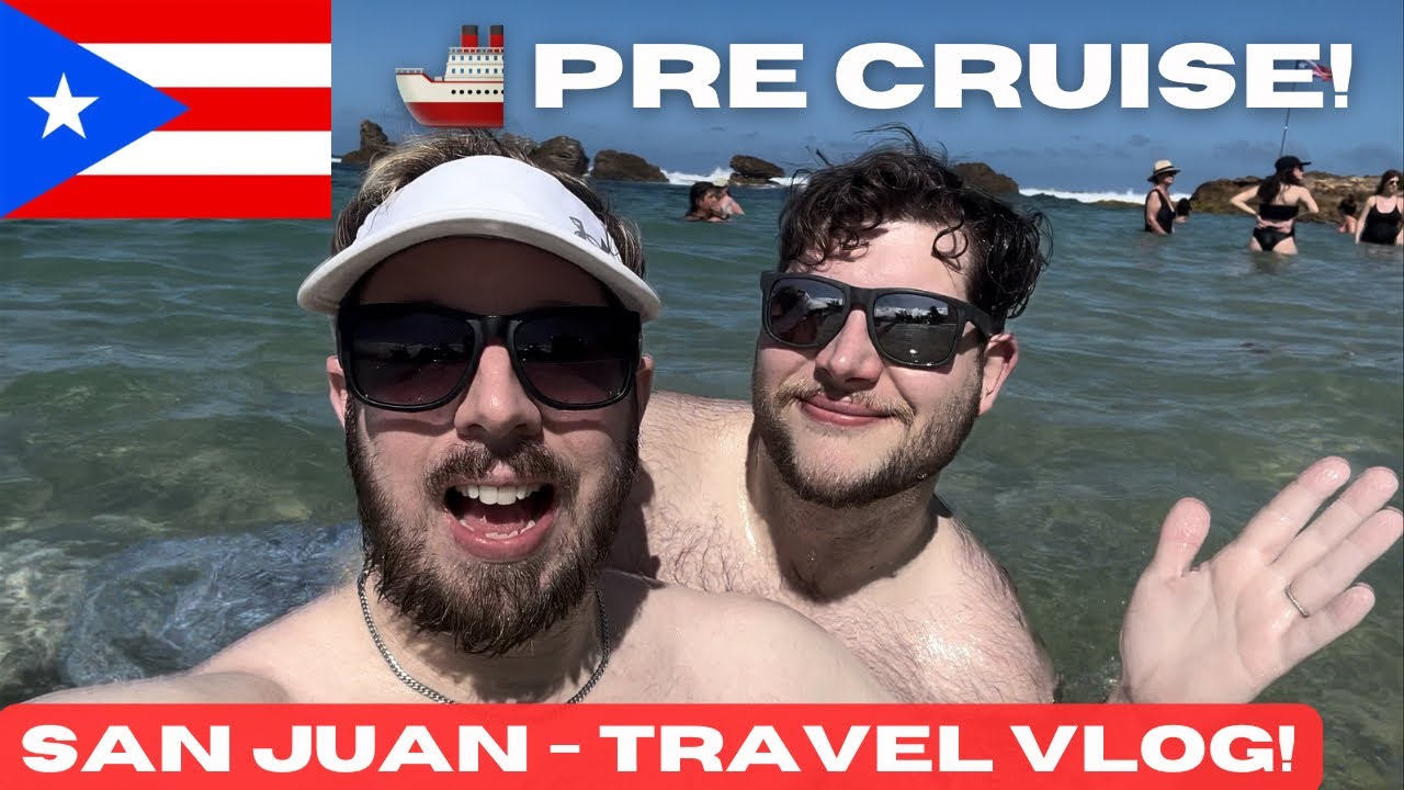 🌴 Day In San Juan Puerto Rico! Beach, Pool & Evening Meal. Virgin ...