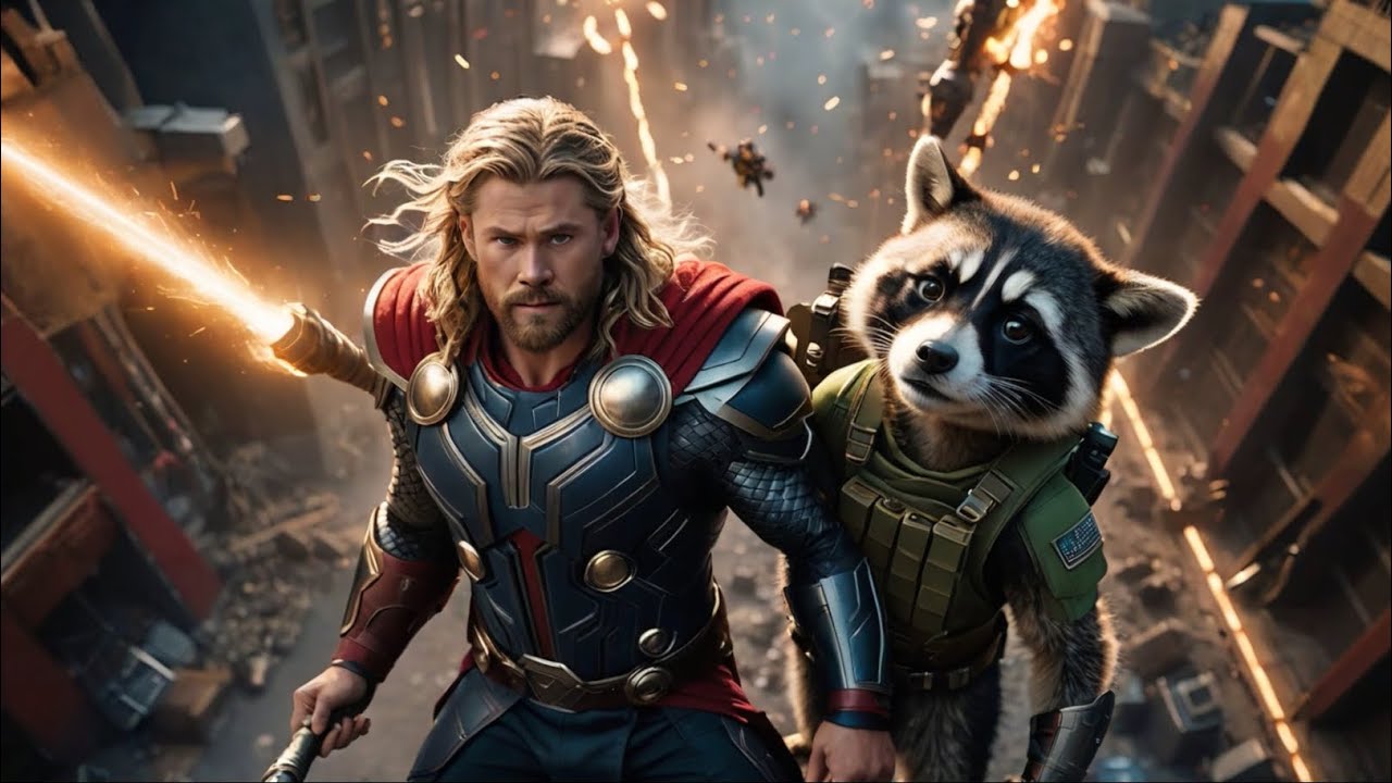 Rocket or Rabbit? Thor’s Hilarious Name Game in Infinity War - YouTube