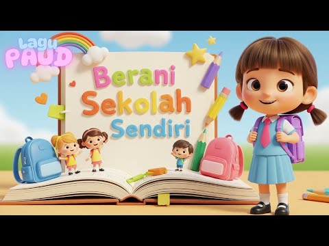 Berani Sekolah Sendiri ( Lagu Anak PAUD ) - Lagu Anak Indonesia