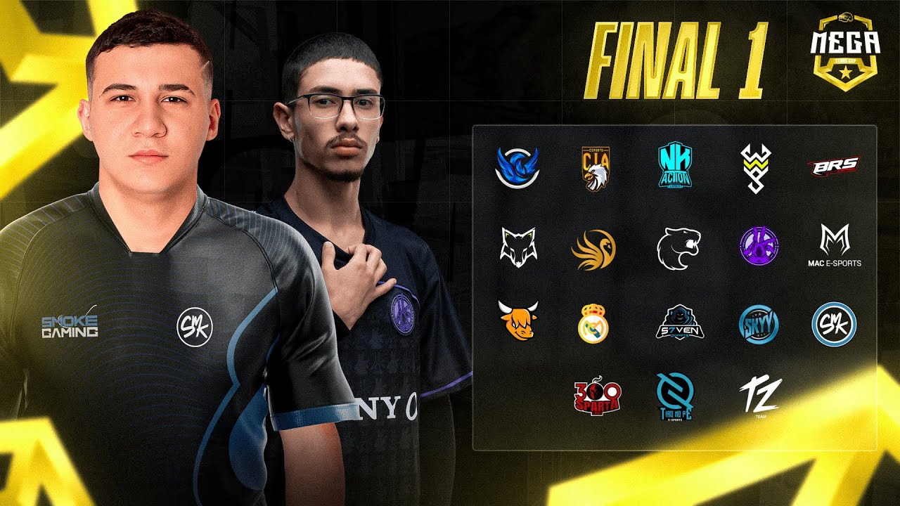 [PTBR] MEGA STARS CUP | PUBG MOBILE TOURNAMENT | FINAL STAGE DAY 1 ...
