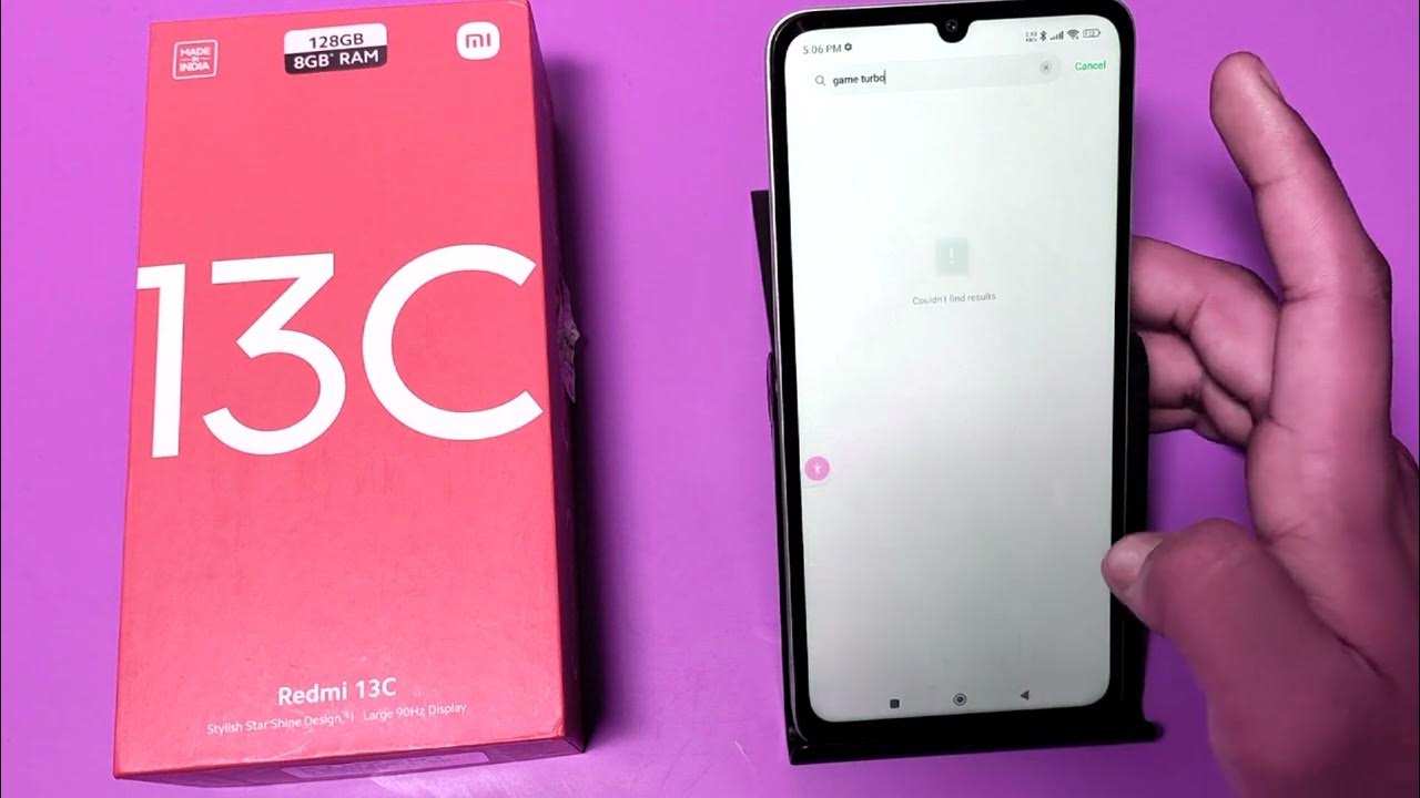 Does Redmi 13c Have game turbo - YouTube