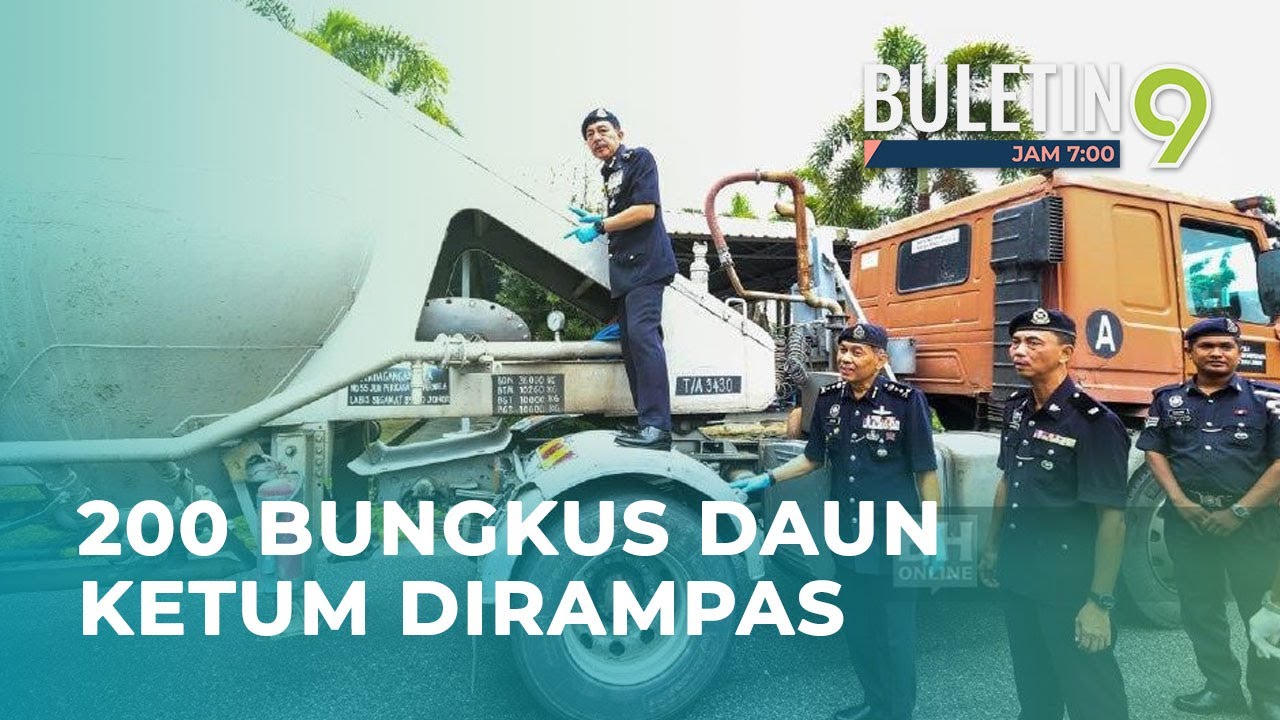 Seludup Ketum Dalam Lori Tangki Simen - YouTube