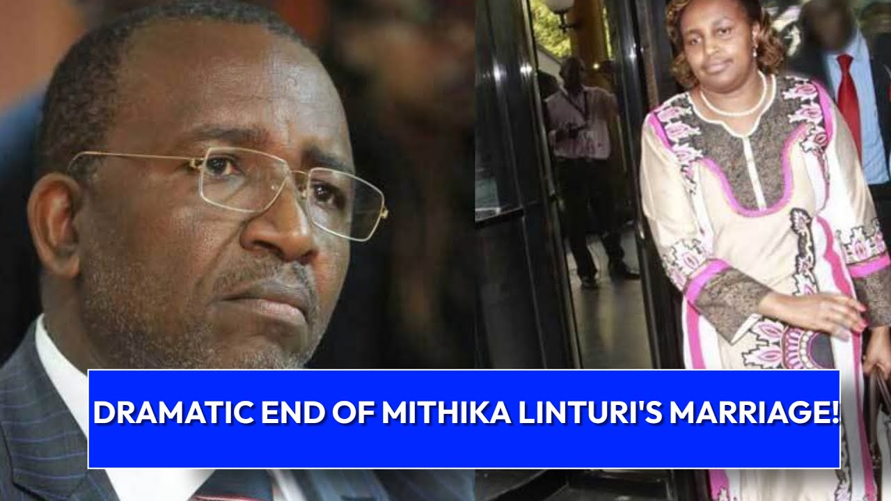 EXPOSED! Why Mithika Linturi Divorced His Wife After 10 Years In ...