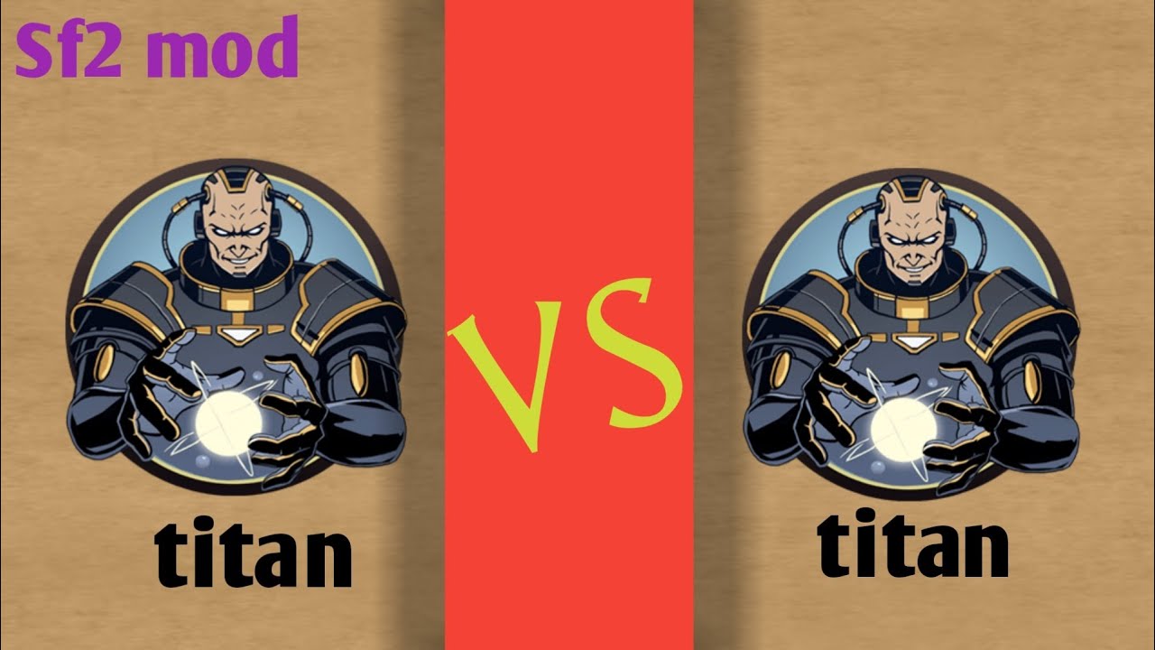 Shadow fight 2 titan Vs titan #shadow #fight - YouTube