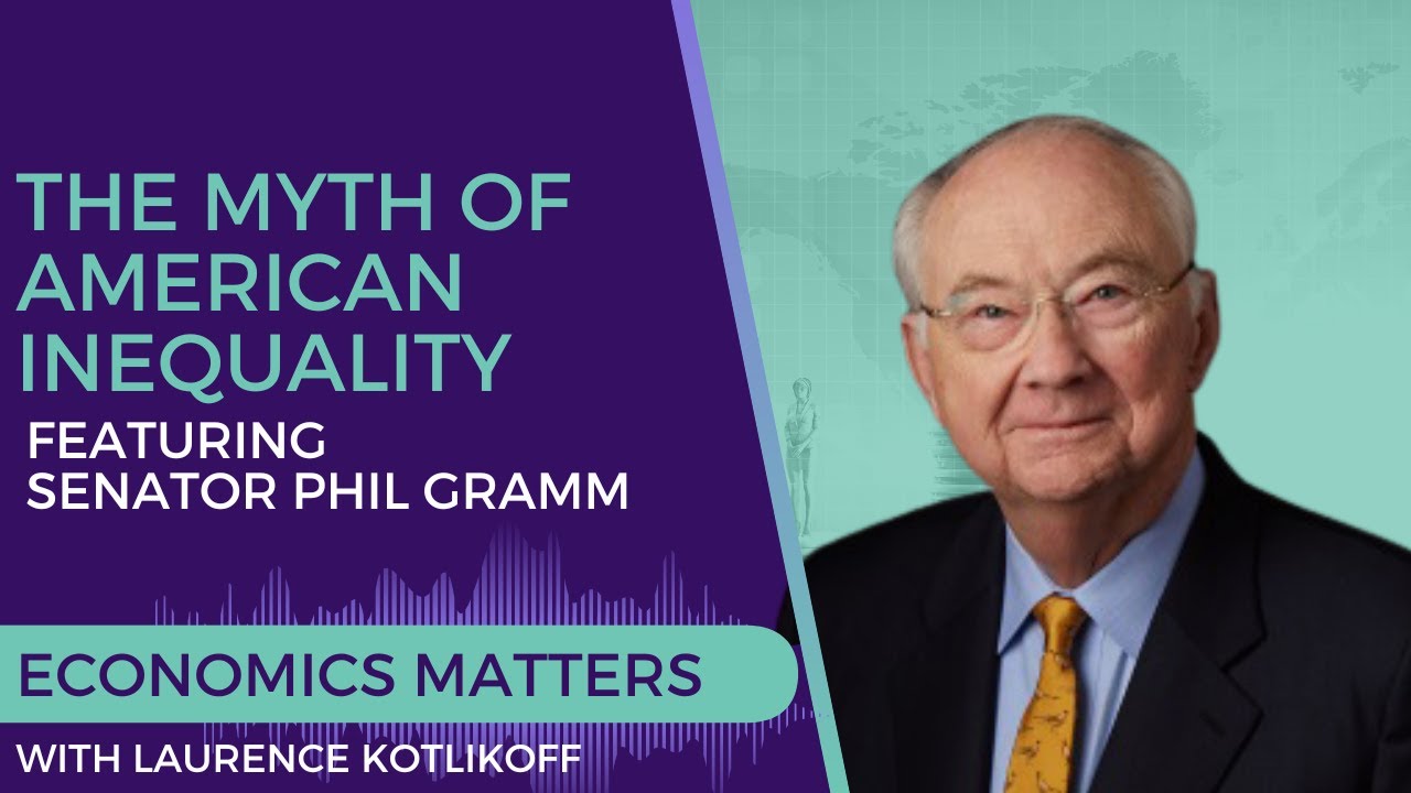 Senator Phil Gramm Discusses His New Book, The Myth of American ...