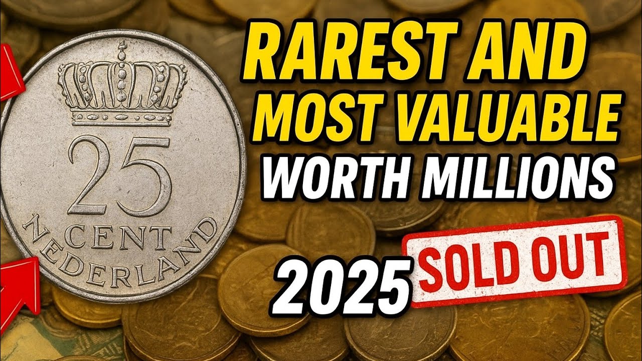 2025 Value Explosion: Netherlands 25 Cent Coin Now Worth Millions ...