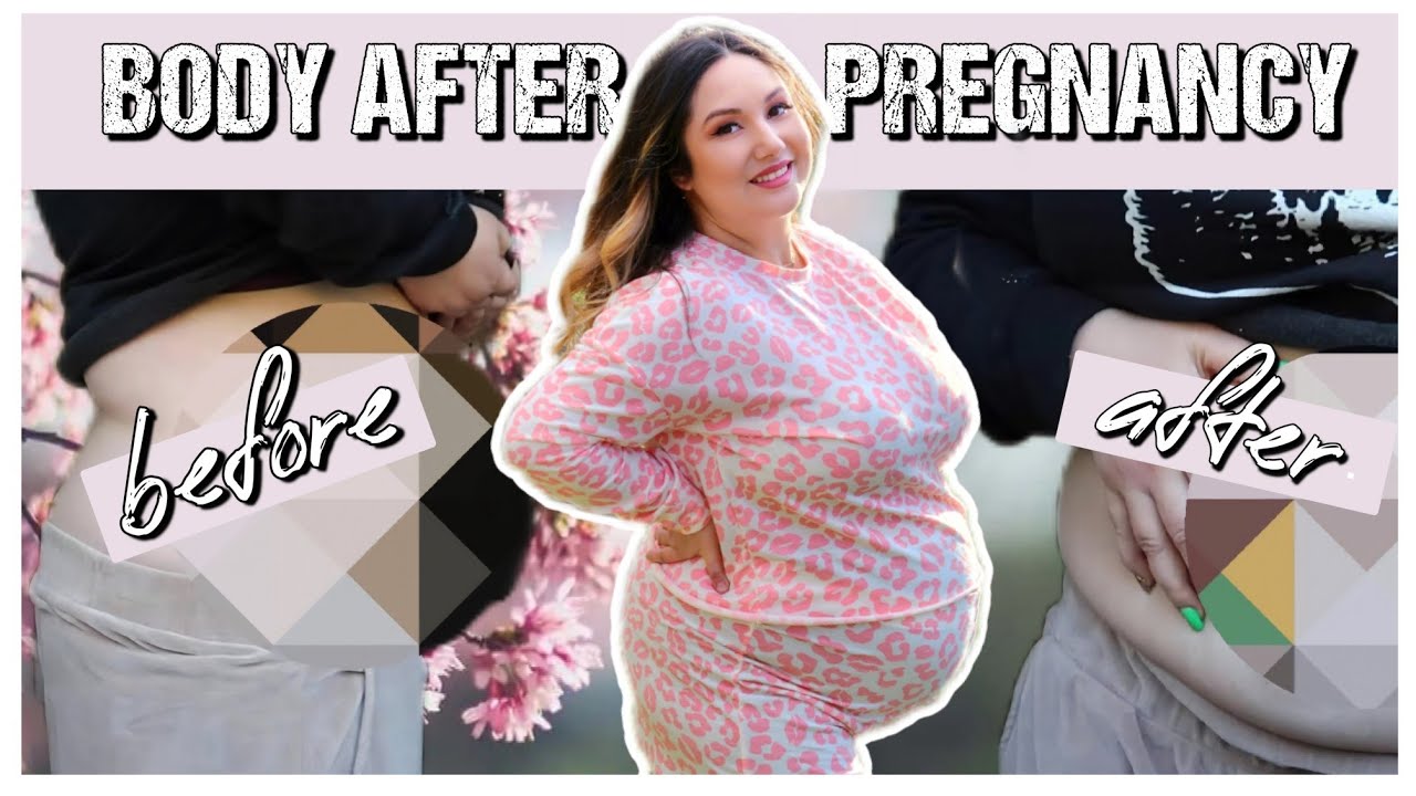 BODY TRANSFORMATION after Baby | postpartum weight gain, stretch marks ...