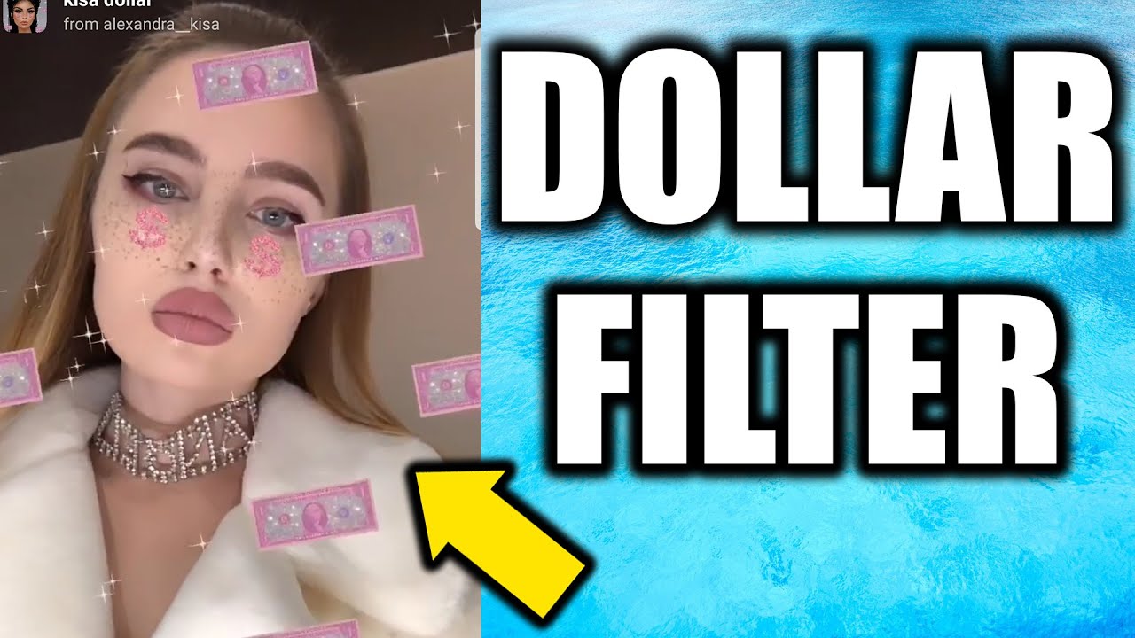 How to get *NEW* Dollar Filter on Instagram - YouTube