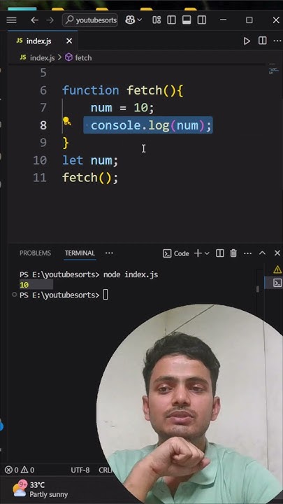 JavaScript Interview Question: What’s the Output? 🤔 #coding - YouTube