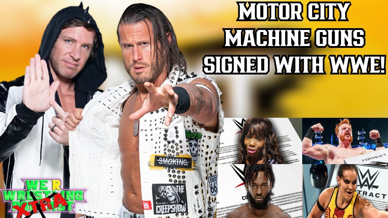 MOTOR CITY MACHINE GUNS ARE WWE BOUND! SHEAMUS RESIGNS WITH WWE! WRW ...