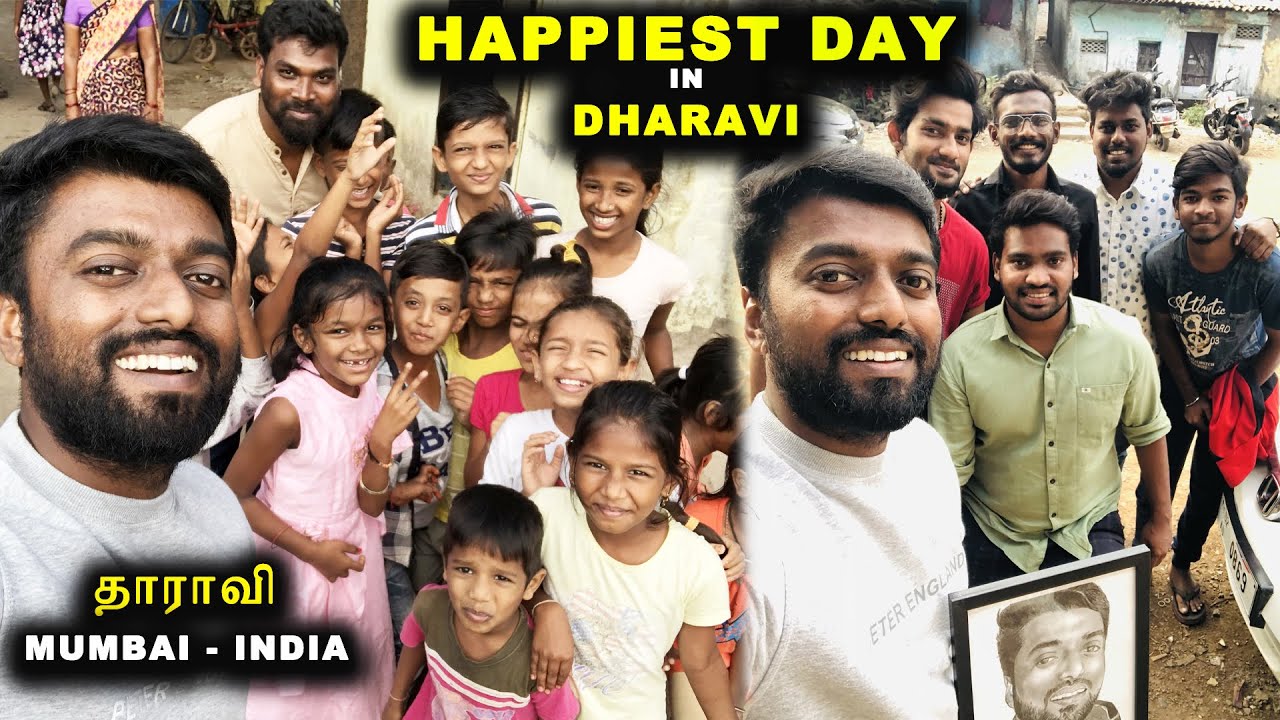HAPPIEST DAY IN MY LIFE with Dharavi's Super Children & Family | DAN JR ...