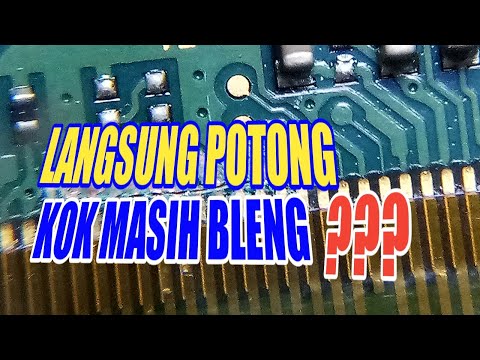 Cara perbaiki panel lcd blank# sudah di potong masih blank