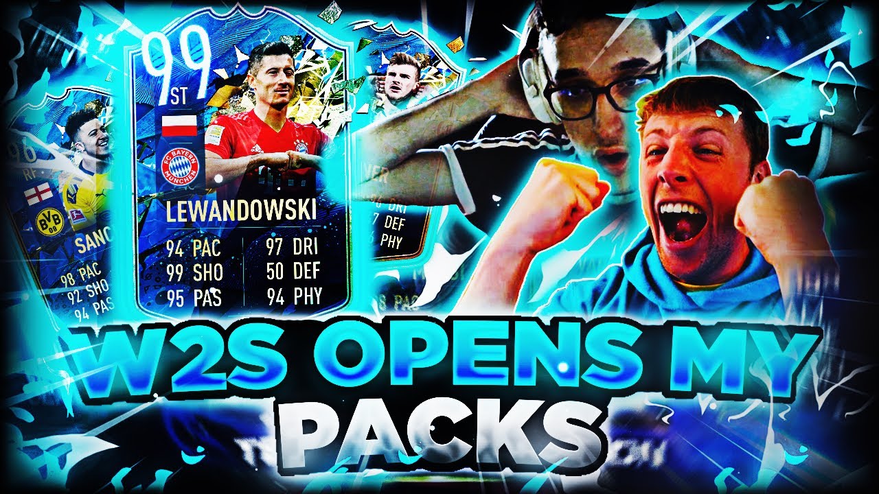 W2S PACKS 99 RATED PLAYER FROM MY TOP100 FUT CHAMPS !!! - FIFA20 ...