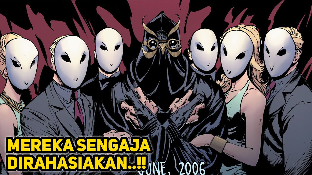 5 ORGANISASI RAHASIA KOTA GOTHAM - YouTube