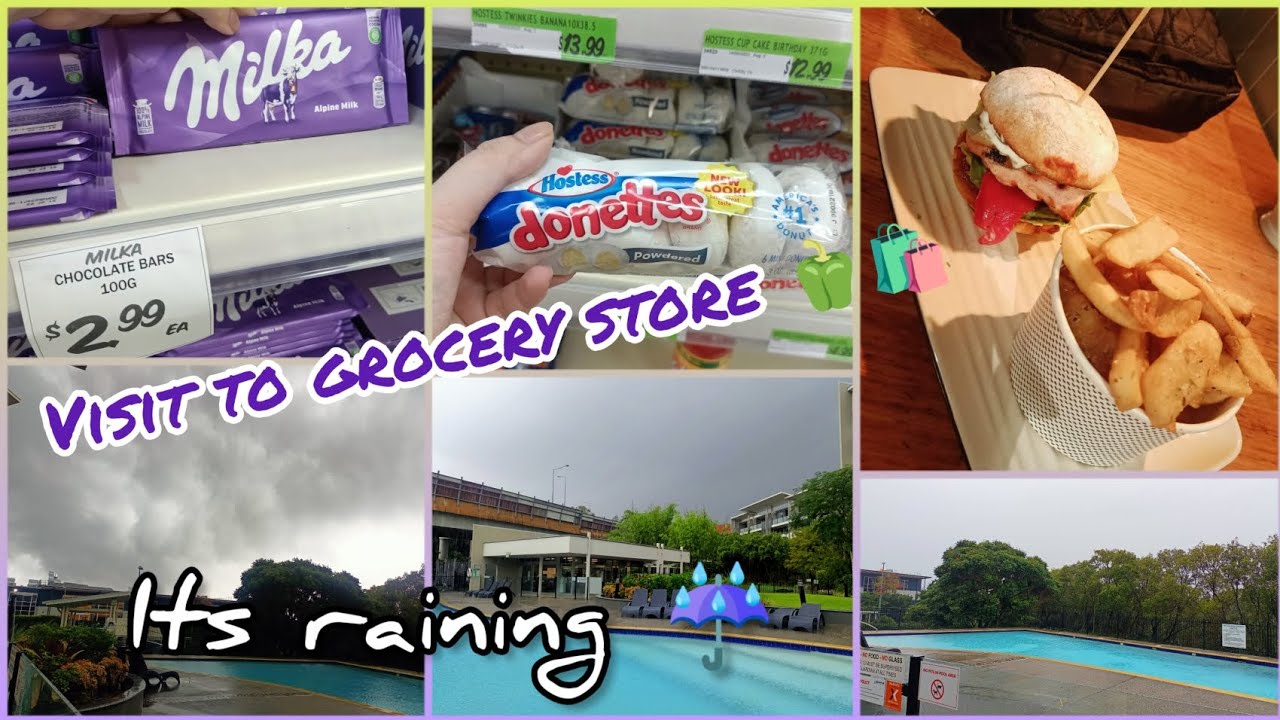 Visit to grocery store 🫑🛍️| Raining outside ☔☁️ #shopping # ...
