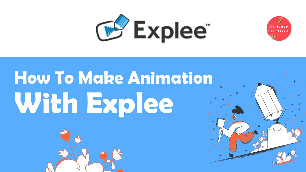 How to create your own animated video using explee - YouTube