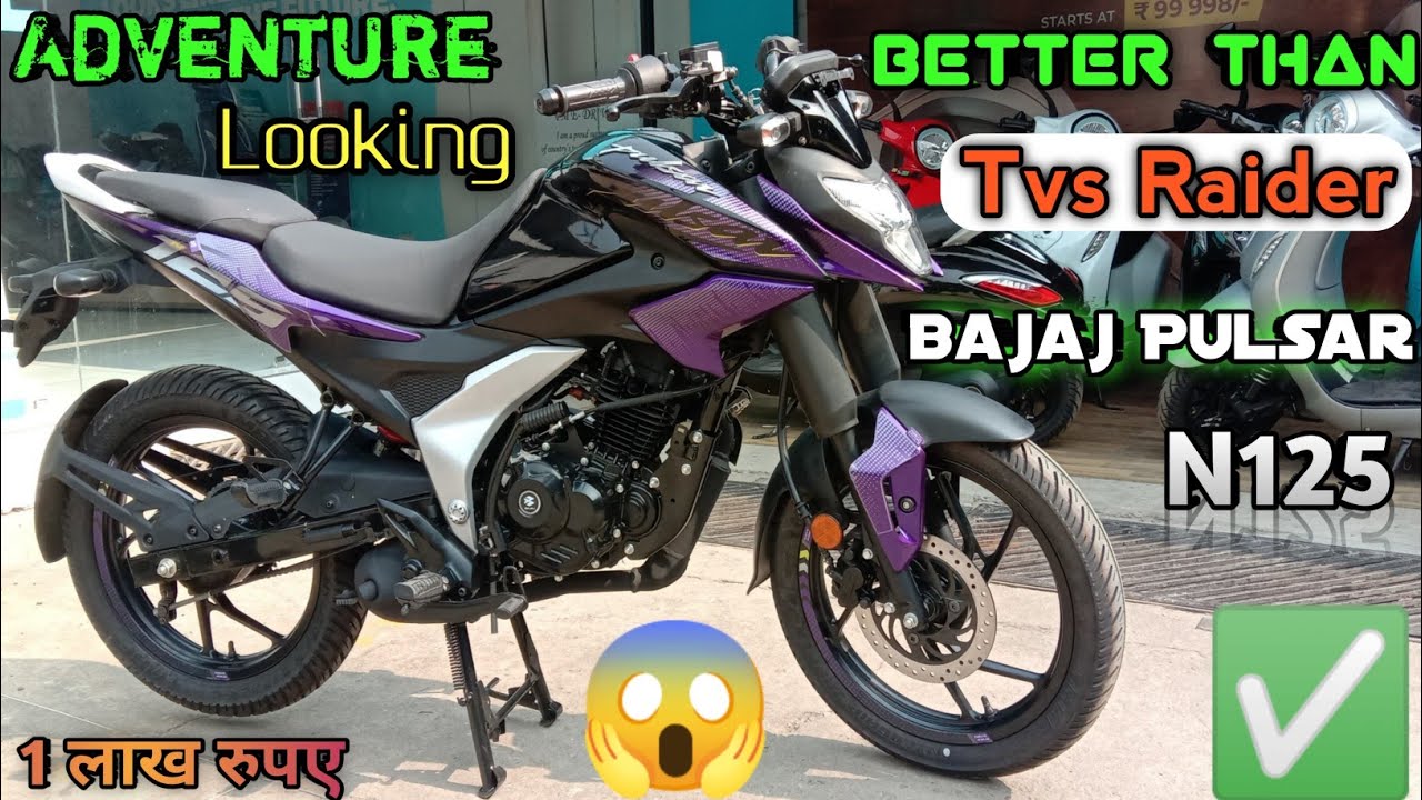 2024 🚀 Bajaj Pulsar N125 Review - Best Adventure Looking Bike 125cc 🔥 ...