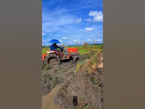 #shots 22 _ Install big wheels to plow the fields (Yanmar F-5) - YouTube