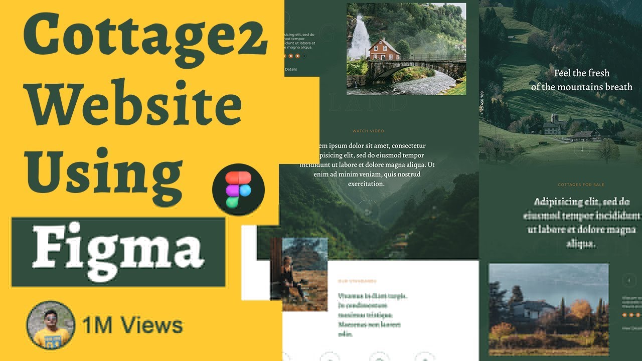 Figma Landing Page - Figma UI Design - Figma Tutorial - Landing Page ...