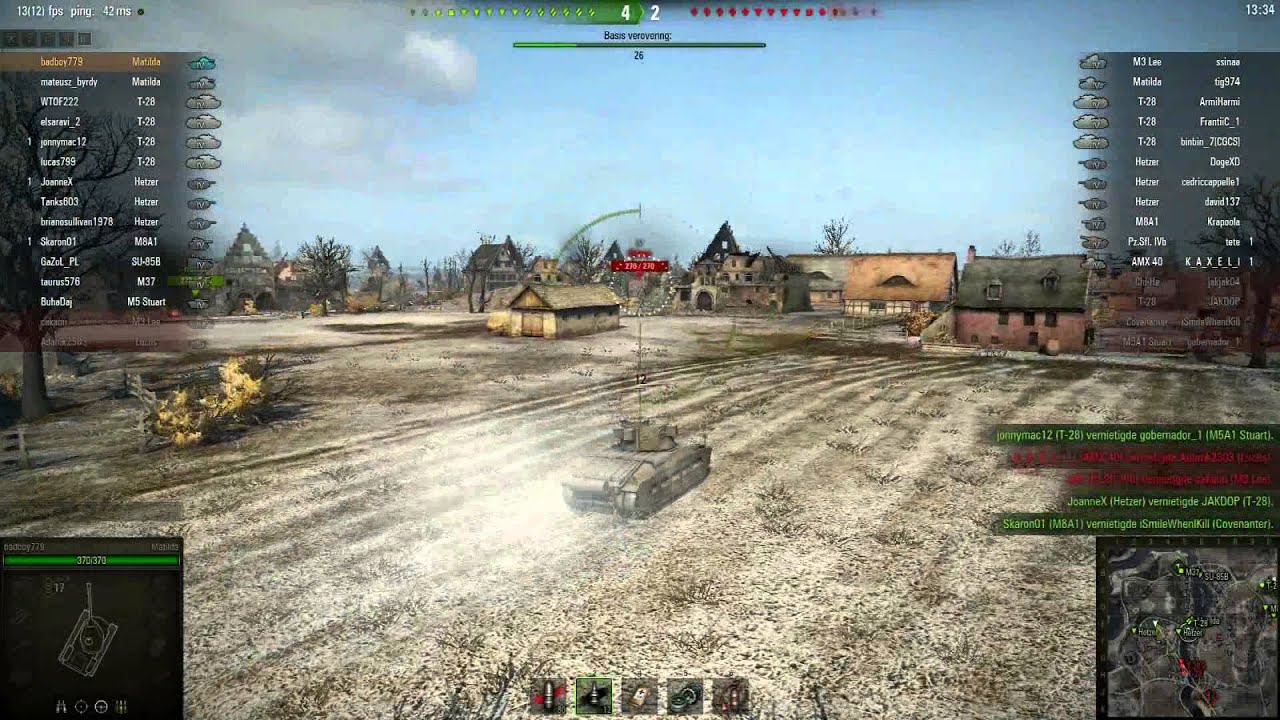 World of tanks: matilda part 1 - YouTube