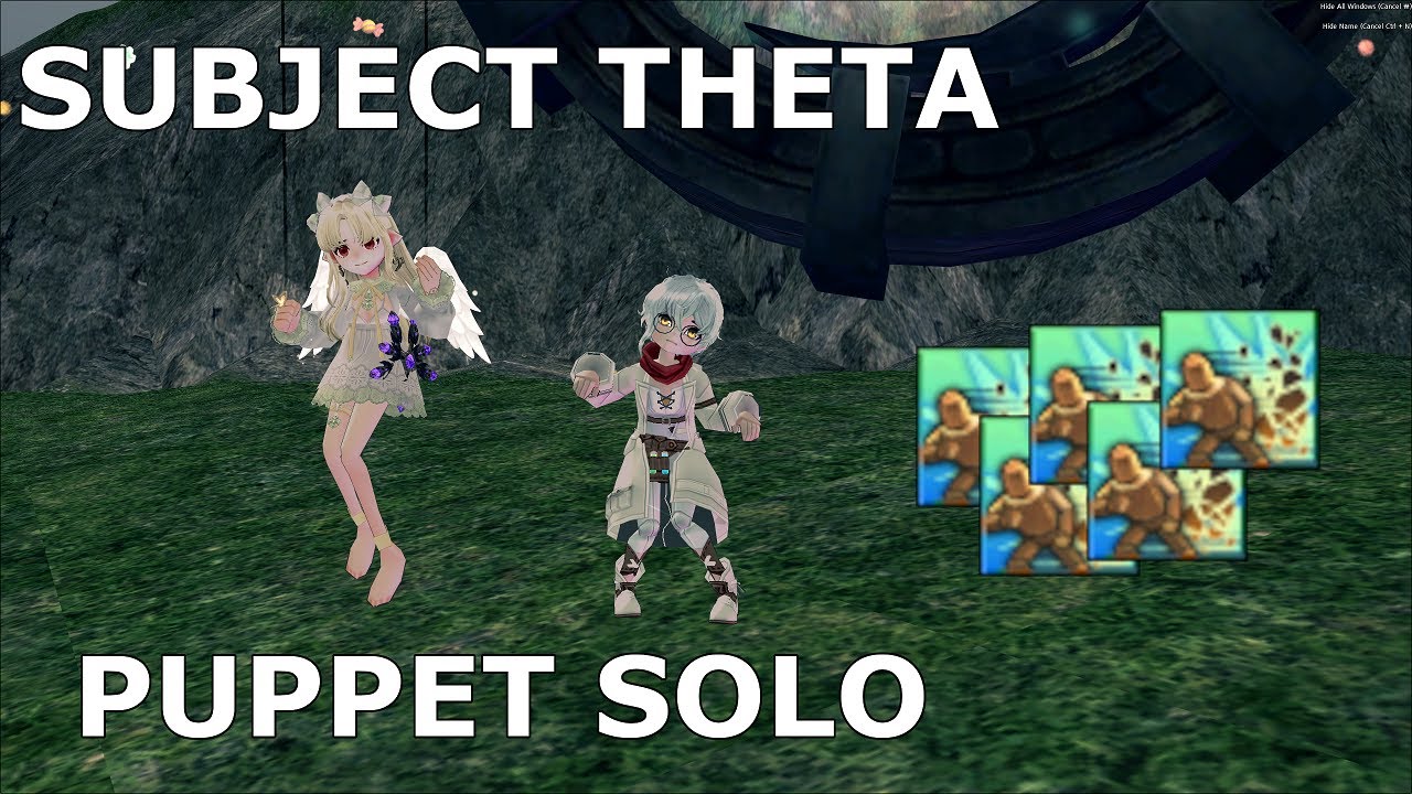 Mabinogi Subject Theta Solo Puppet only DPS - YouTube