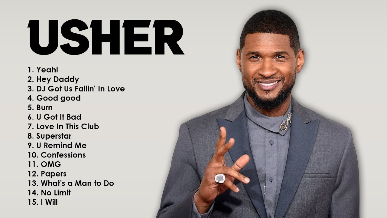 Usher Best Songs Collection 2025 ~ Greatest Hits Playlist - YouTube