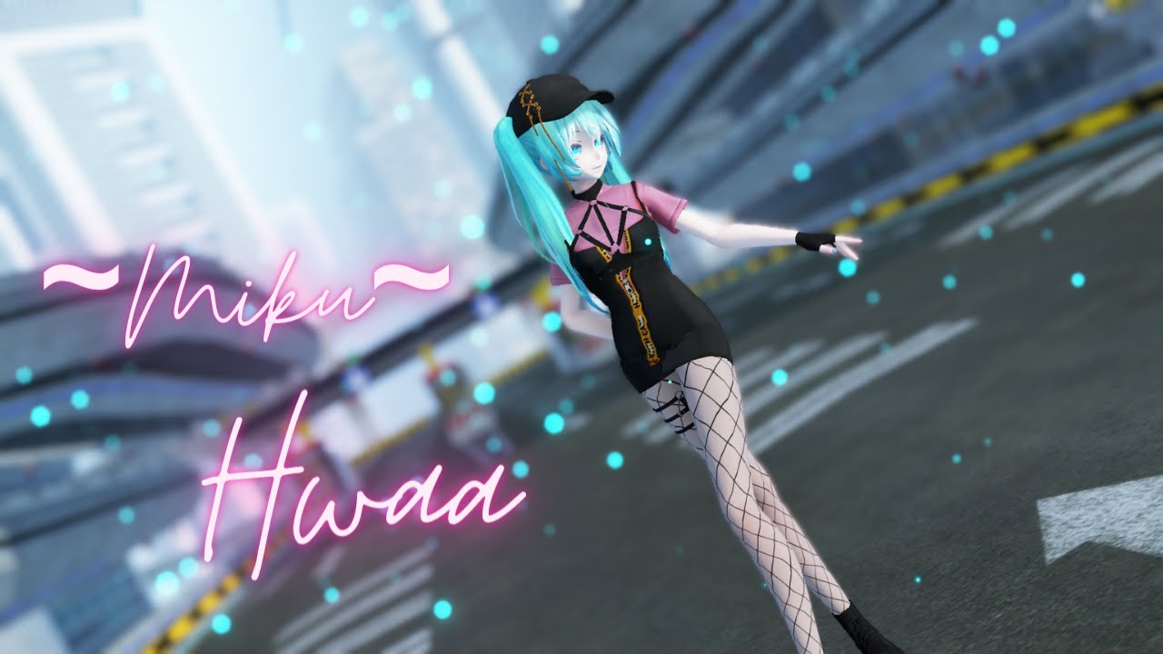 {MMD} ~(G)I-DLE~ (여자)아이들) ♥HWAA♥ {~Miku~} - YouTube