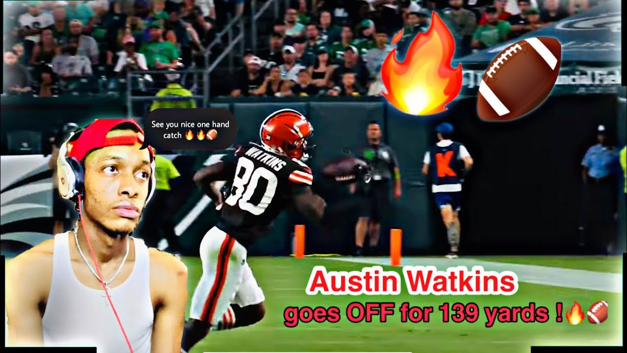 Austin Watkins ? goes OFF for 139 yards ! 🔥🔥🔥🏈 see you nice one hand ...