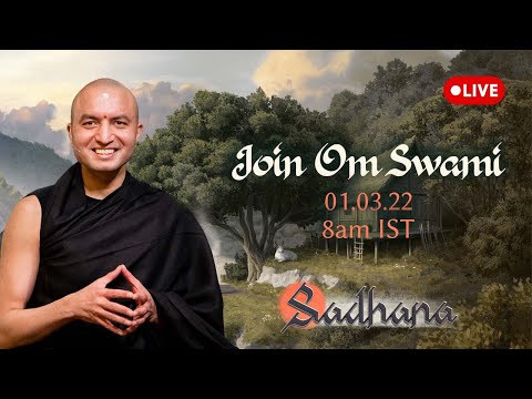Sadhana App Launch | Streaming Live 01.03.22 - 8am IST